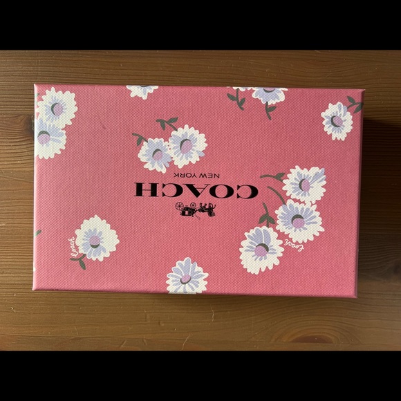 Coach | Bags | New In Box Coach Wristlet Pink Flowers | Poshmark